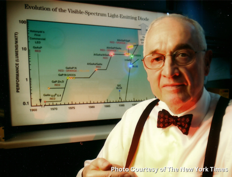 Nick Holonyak, Jr. - Inventor of the First Visible LED - Radiant History